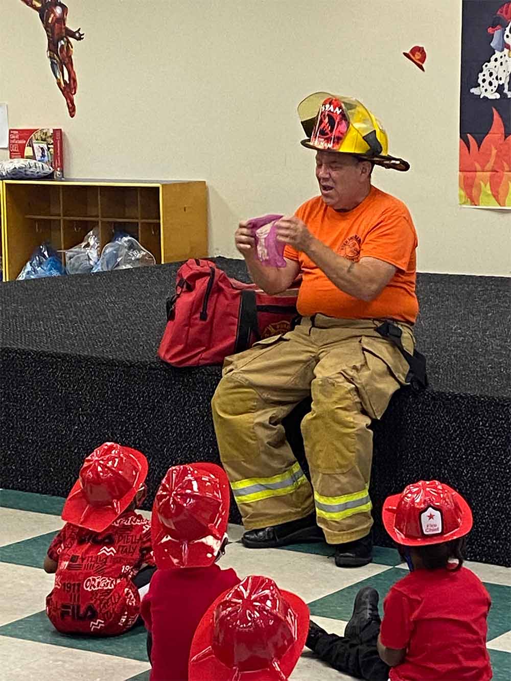 Stan the Fireman for Fire Safety Day 2021 – Starting Point Montessori