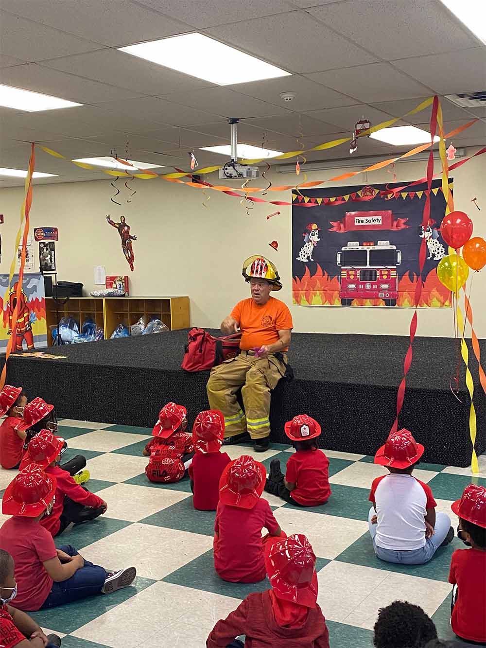 Stan the Fireman for Fire Safety Day 2021 – Starting Point Montessori